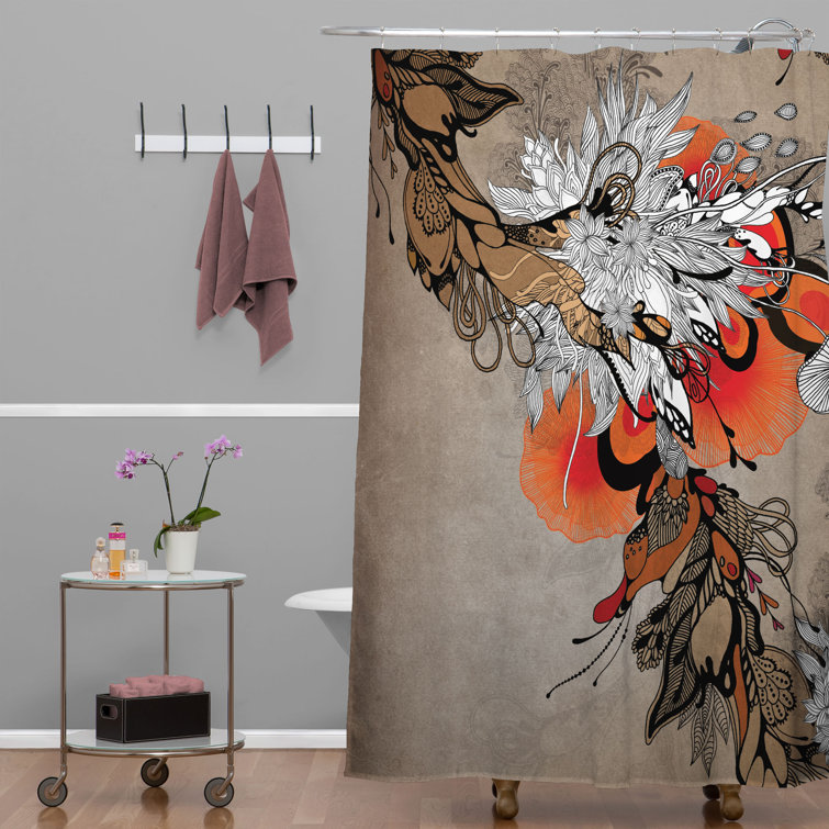 Langley Street Eccles Single Shower Curtain And Reviews Wayfair Canada